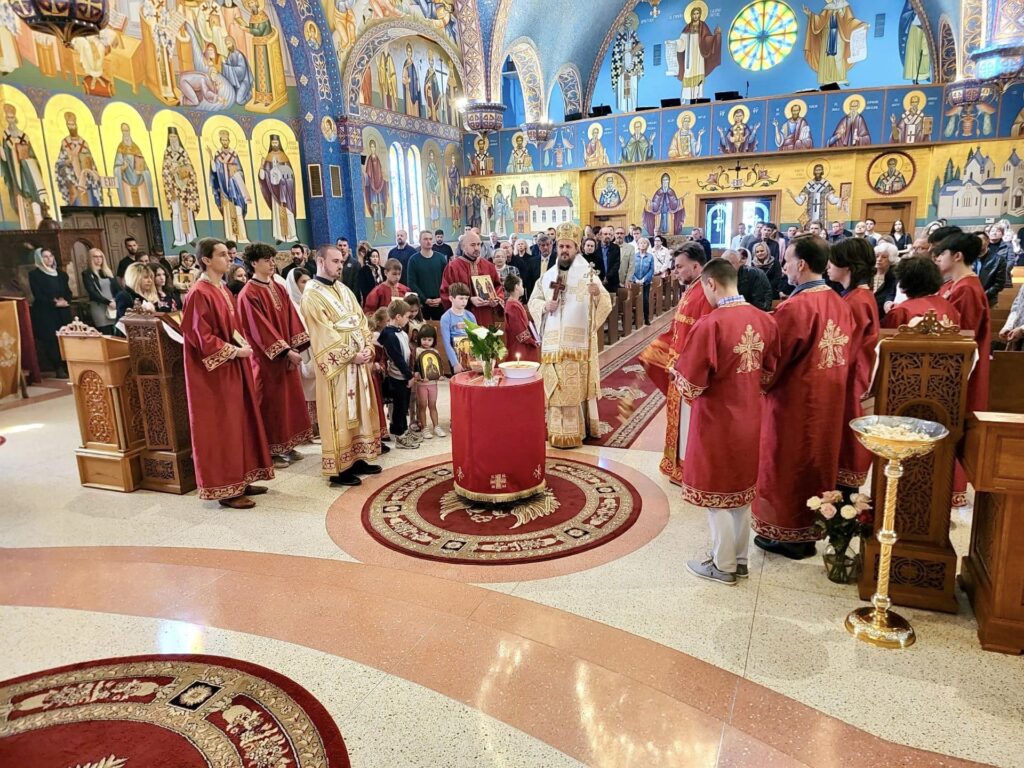 Sunday of Orthodoxy at Saint Sava Church in Los Angeles, California ...
